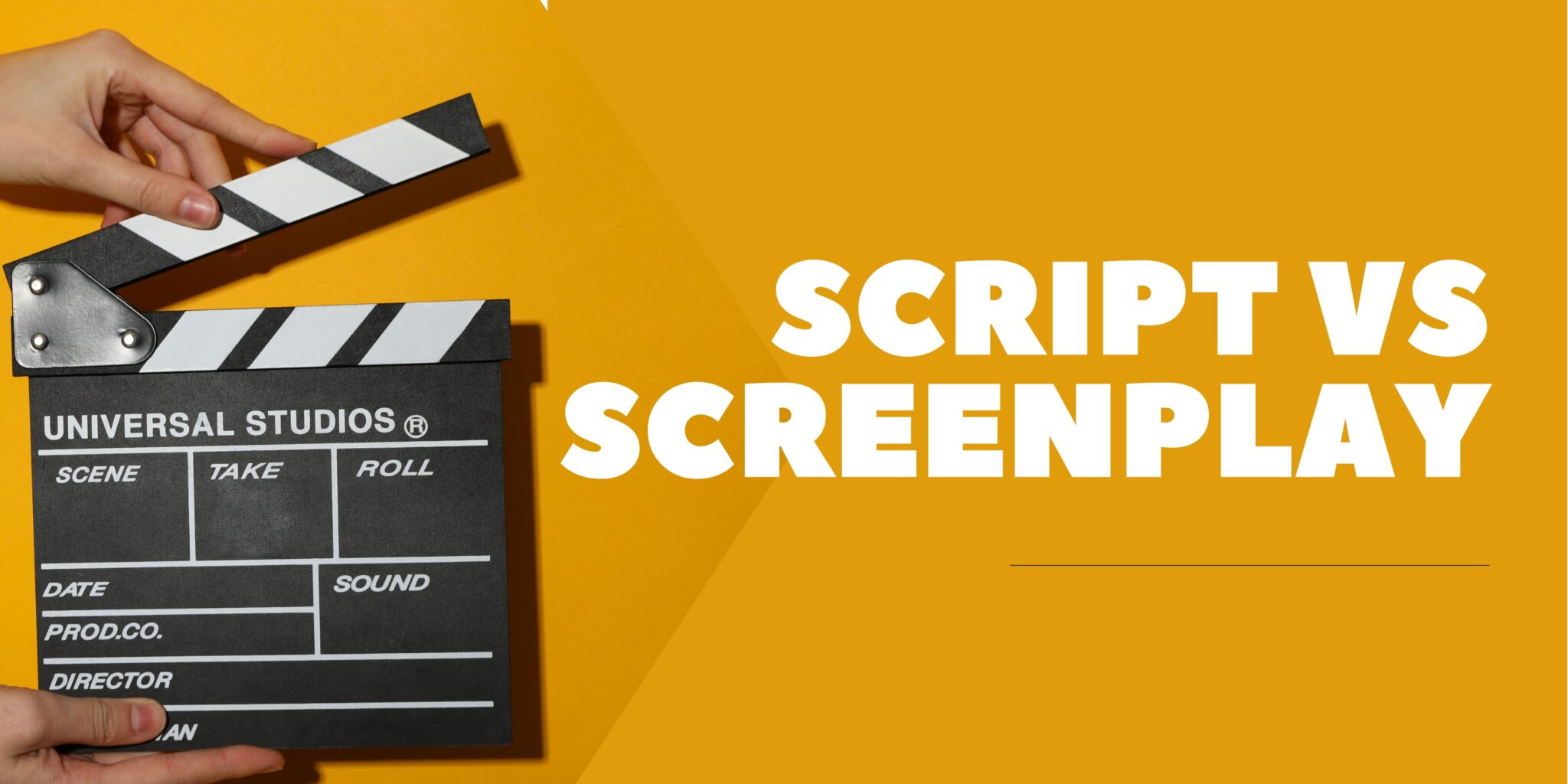 Script vs Screenplay: What's the Real Difference?